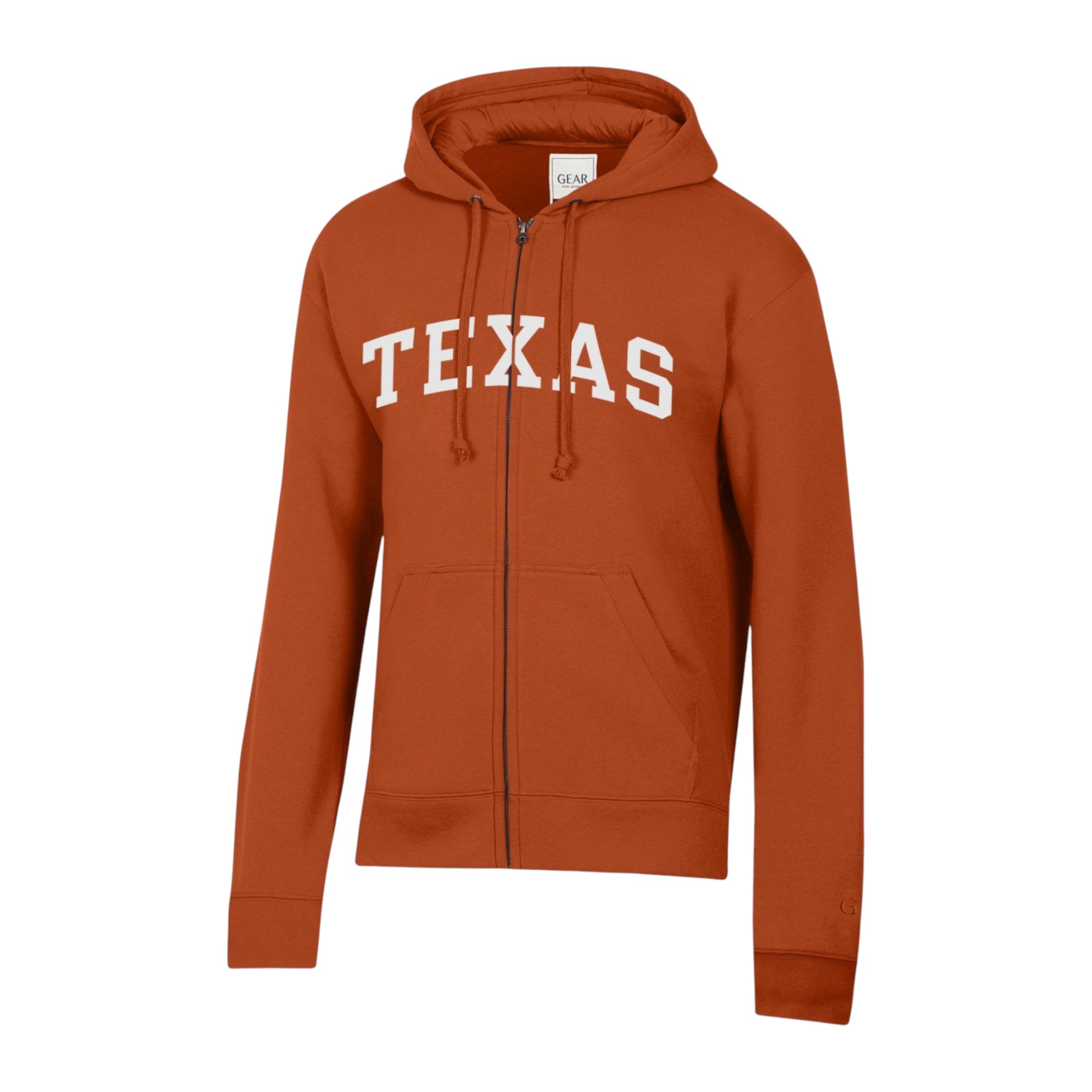 Texas Longhorns Tackle Twill Full-Zip Fleece – University Co-op