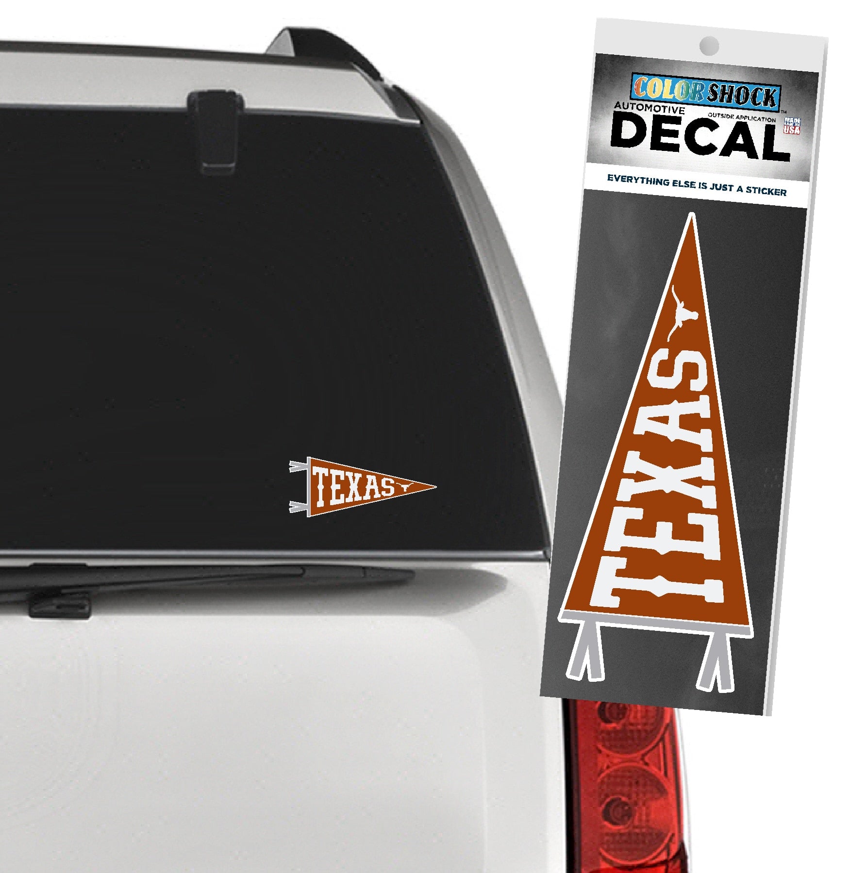 Texas Longhorns Pennant Decal – University Co-op