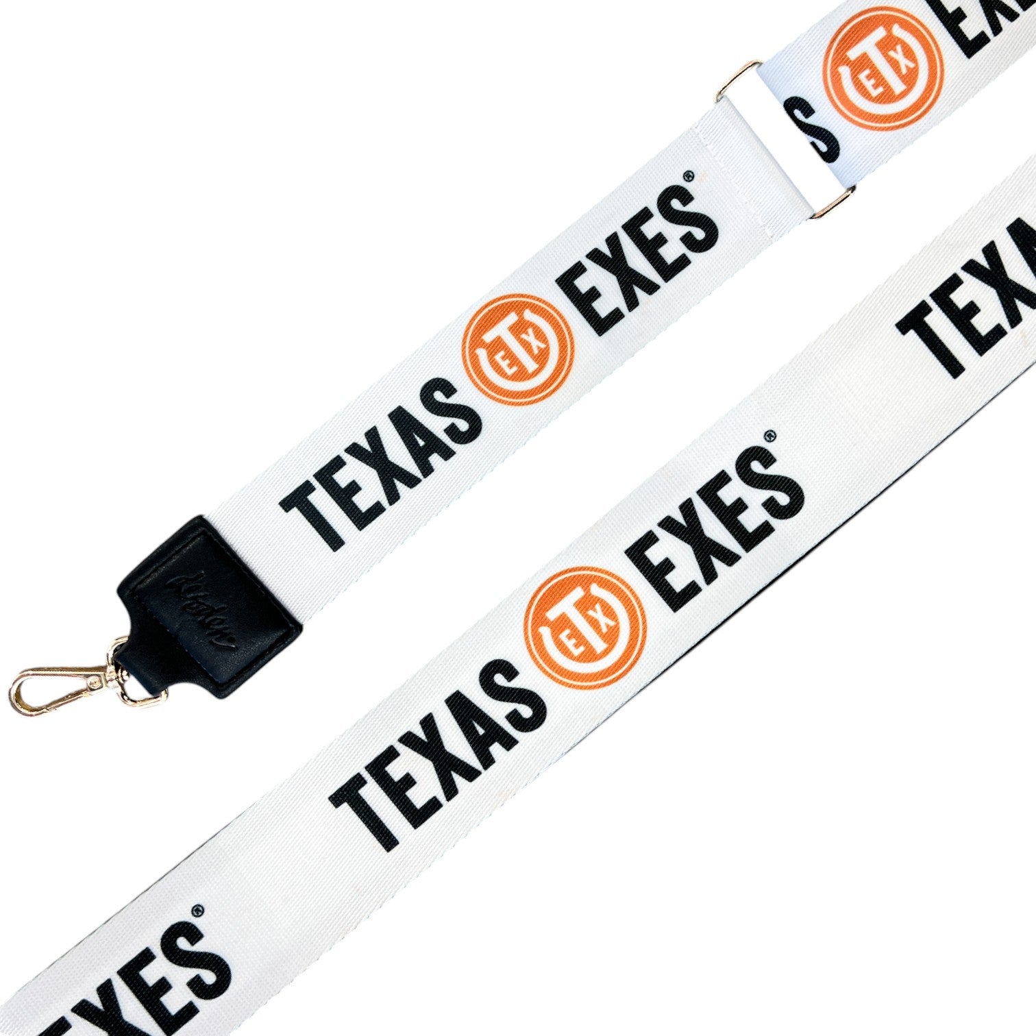 Texas Exes Black Bag Strap - 2" | University Co-op
