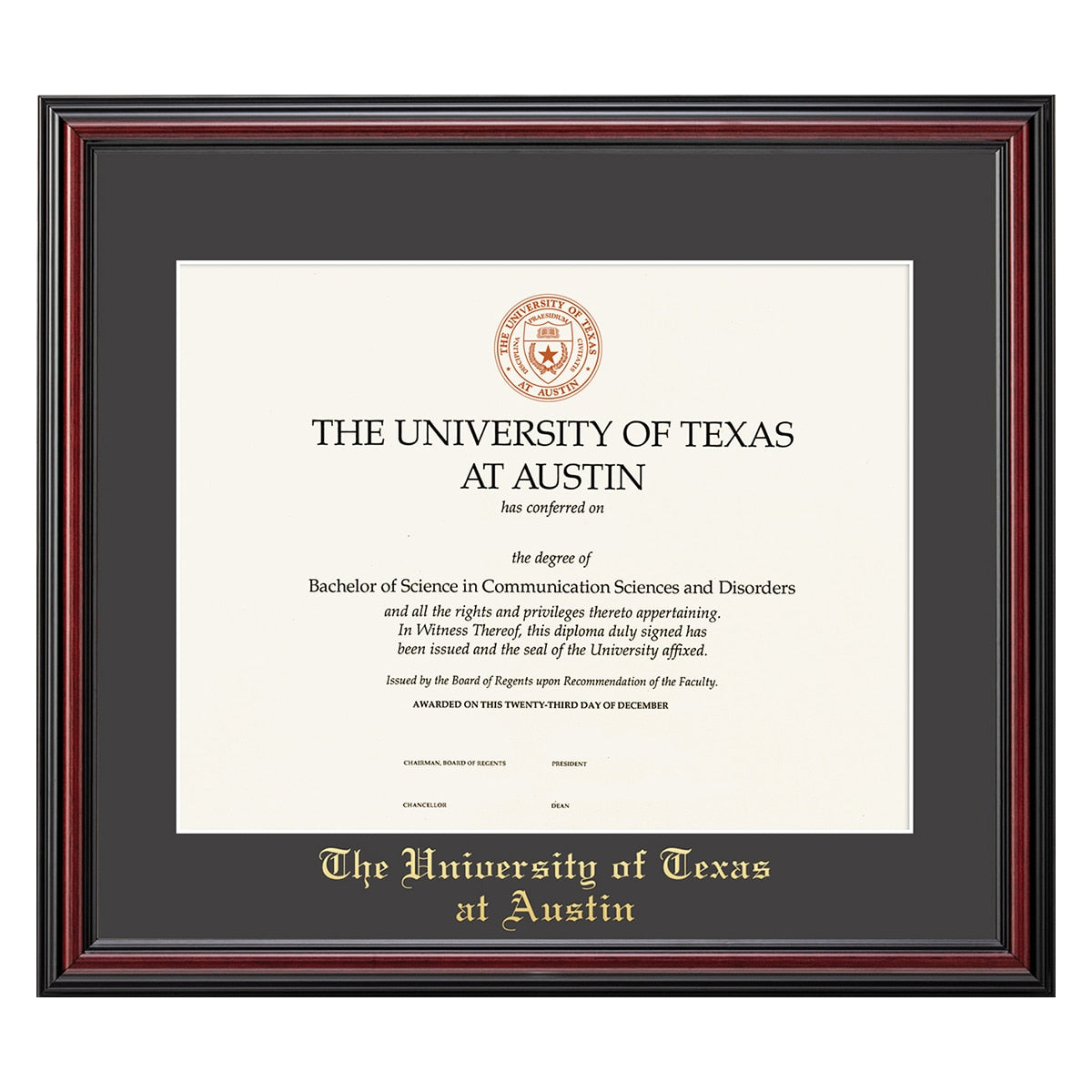 University of Texas Athens Diploma Frame – University Co-op