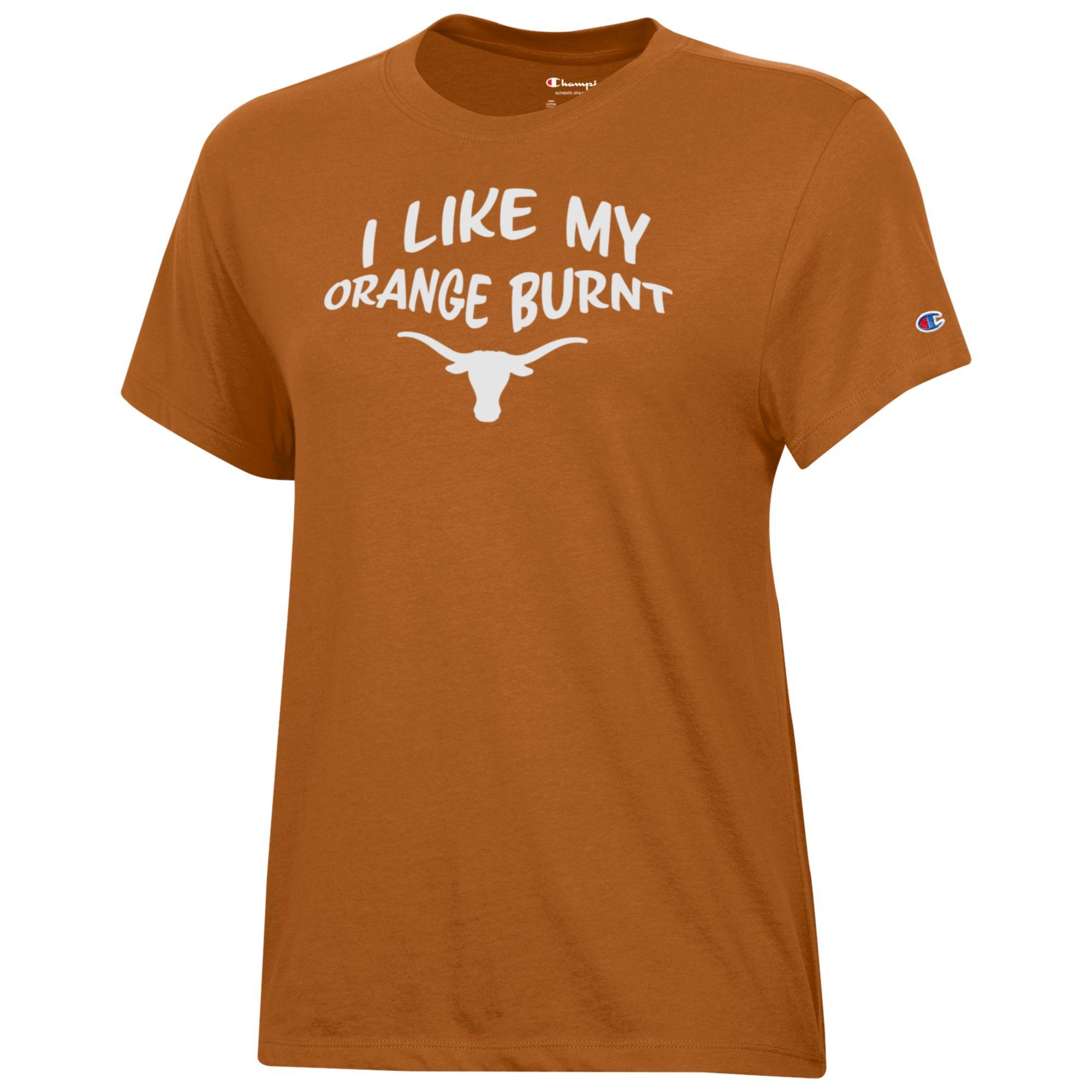 Champion Texas Longhorns Like My Orange Burnt Tee | University Co-op