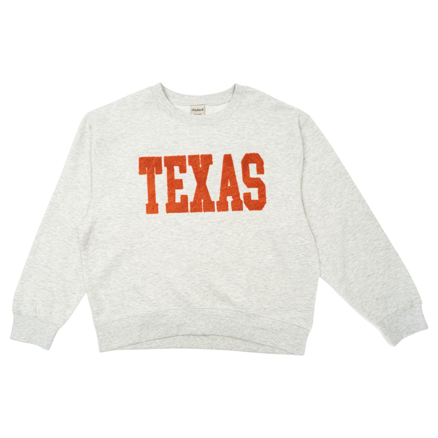 Chicka-D Texas Longhorns Chenille Old School Crew | University Co-op