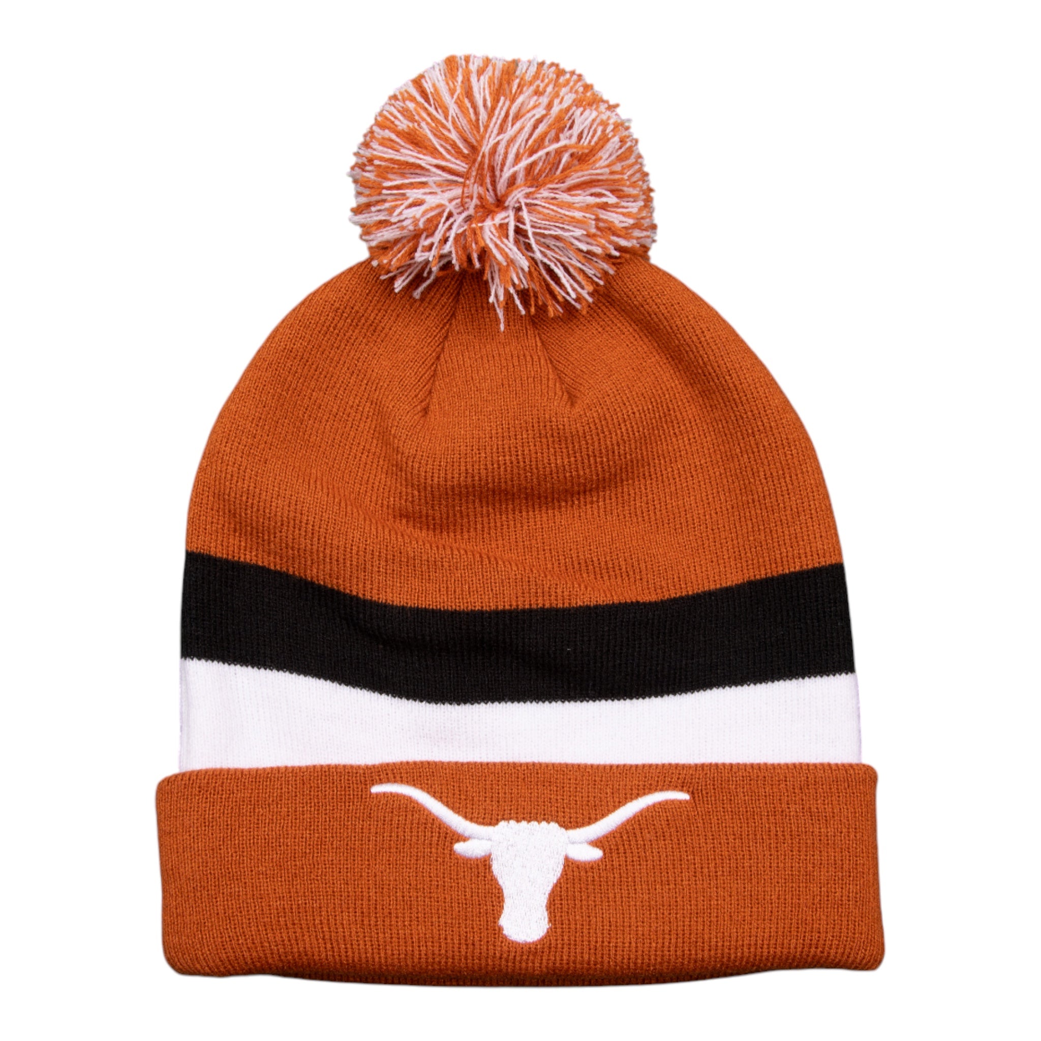 Nike Texas Longhorns Peak Campus Standard Cuff Pom Beanie | University ...