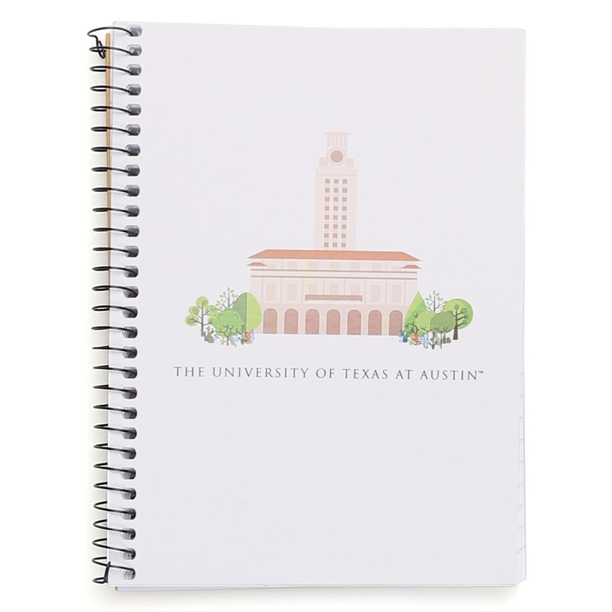 University of Texas Tower 5x7 Notebook - 1 Subject Spiral | University ...