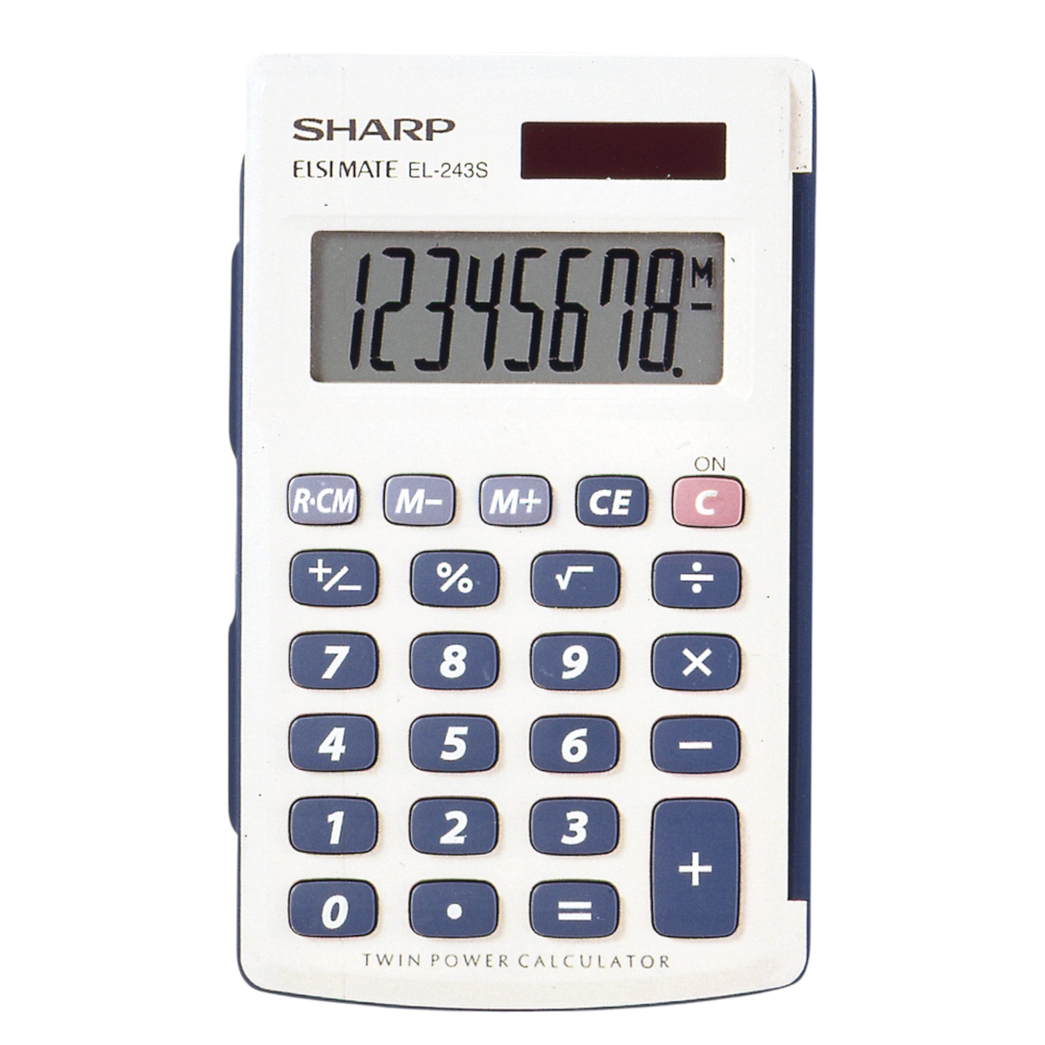 Sharp EL-243SB Basic Twin Power Calculator | University Co-op