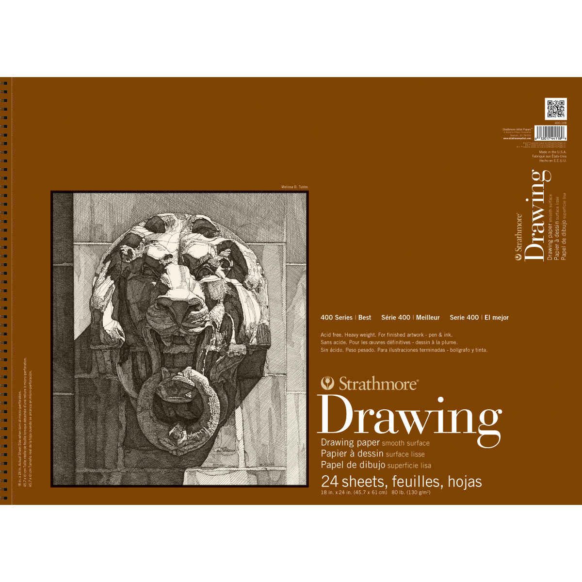 Strathmore 400 Series Smooth Drawing Pad - 18 X 24 – University Co-op